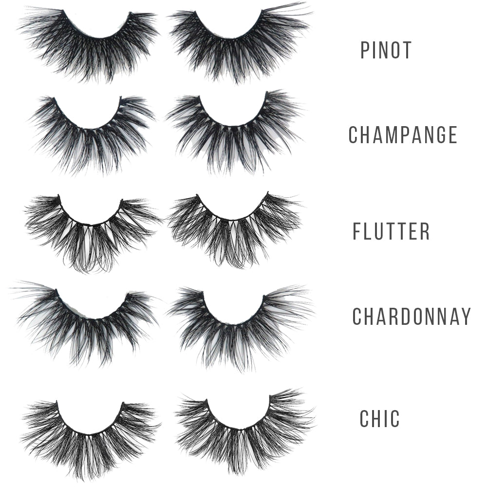 3D Silk Extra Long Lashes | 5-Pair Dramatic Lash Bundle by Thrifty ...